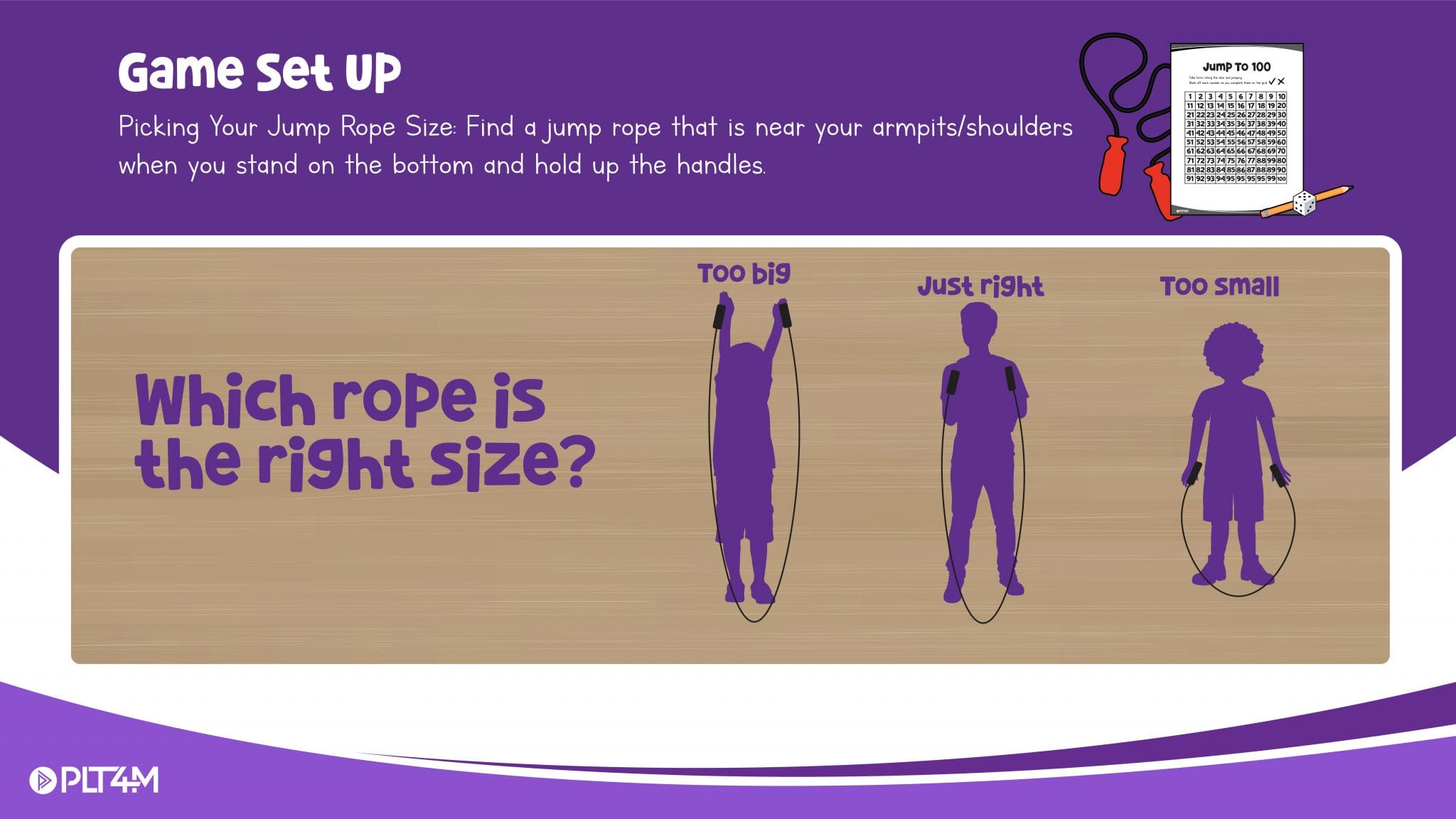 Jump Rope Activities For Elementary PE | PLT4M